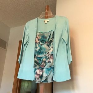 Christopher & Banks | Tops | One Piece Christopher Banks Knit Top ...